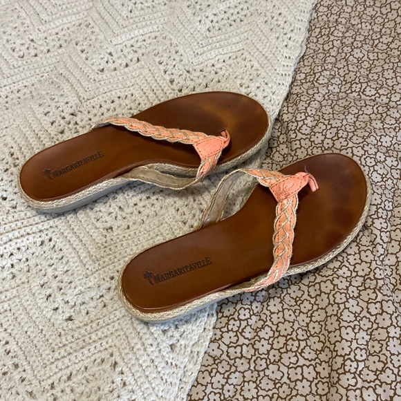 Margaritaville | Shoes | Margaritaville Coral And Tweed Palm Tree ...